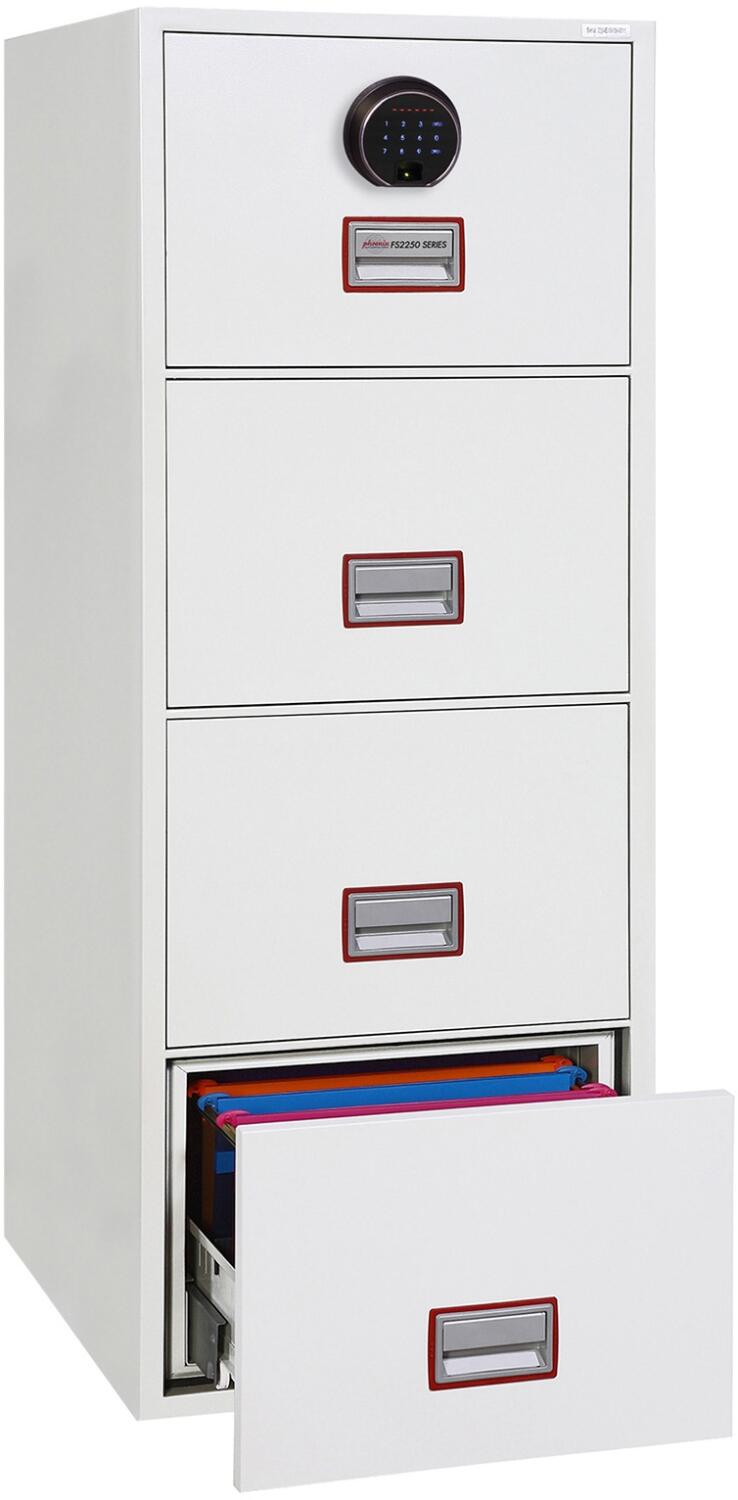 Phoenix Safe FS2254F Vertical Fire File with Fingerprint Lock - Just ...