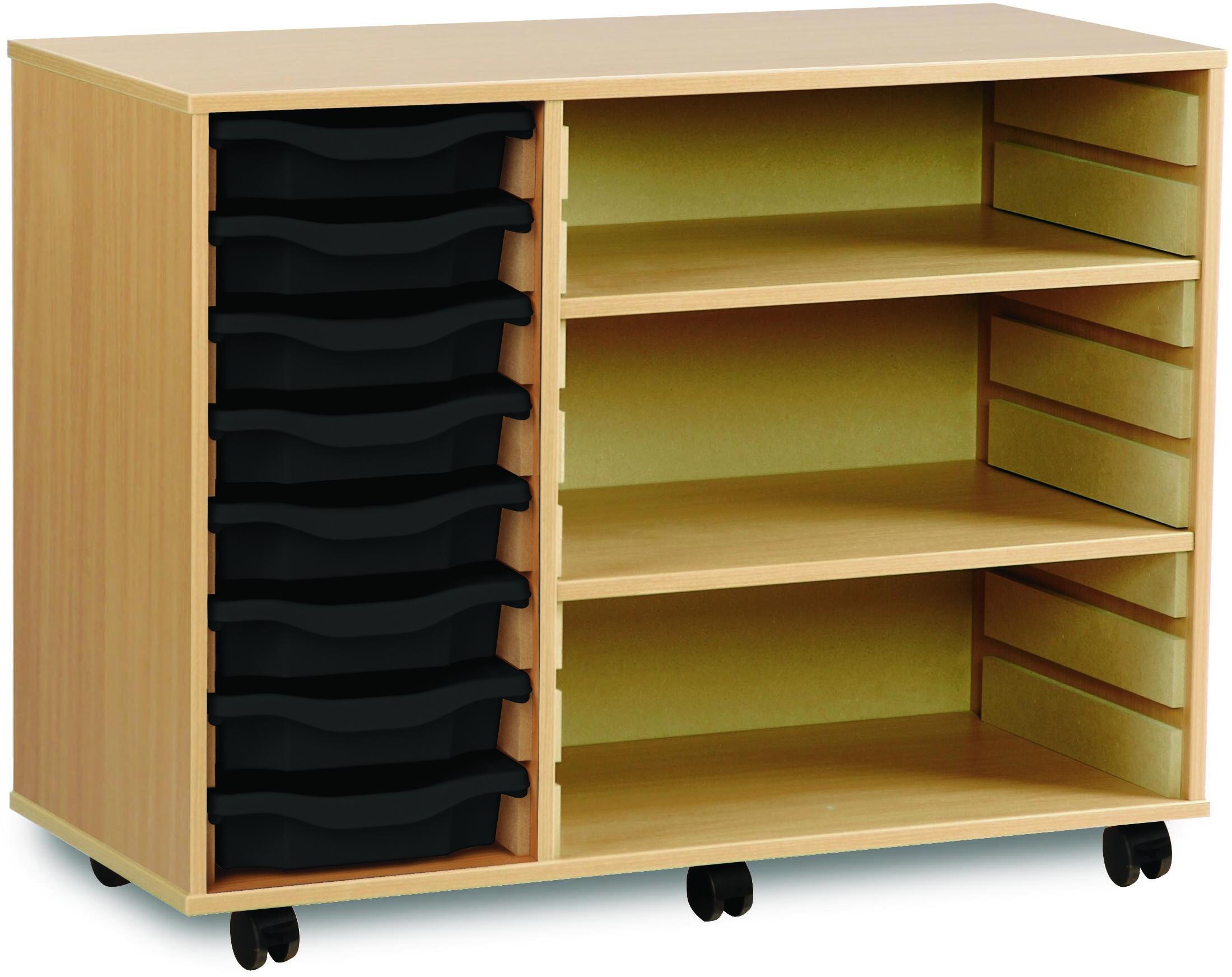 Monarch 8 Shallow Tray Unit with Adjustable Shelves for Schools - Just ...